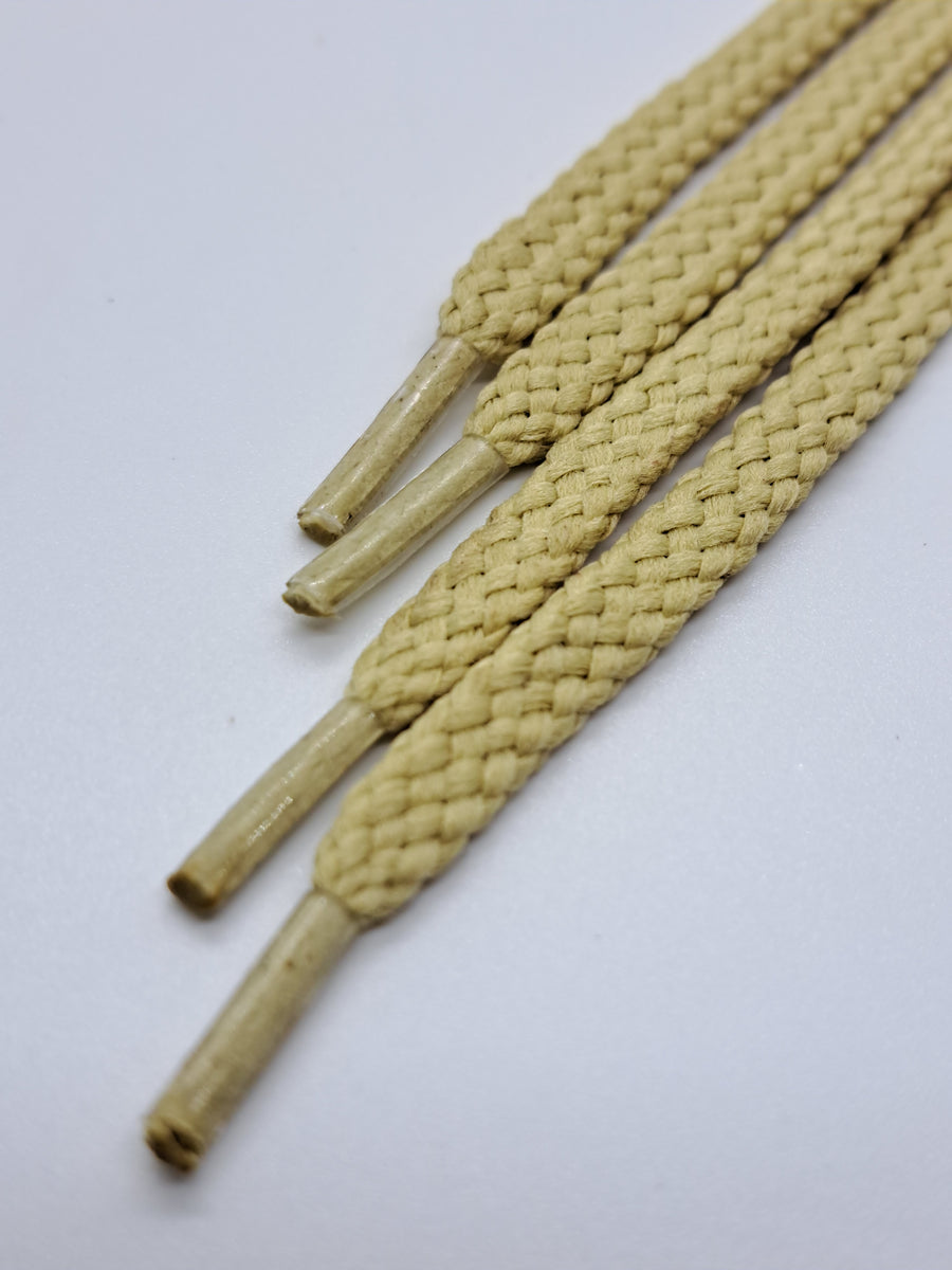Narrow Flat Shoelaces - Tan – The Shoe Lace Factory